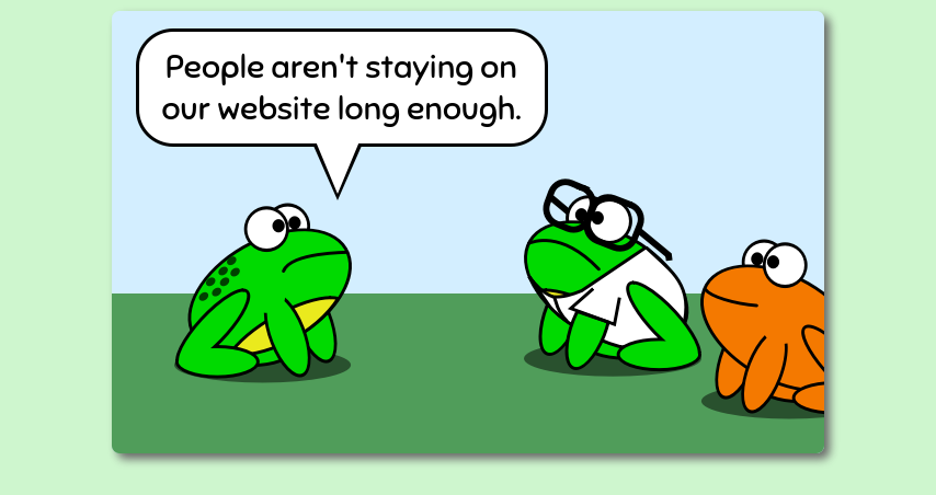 Amphibian.com - Science Frog is Typing